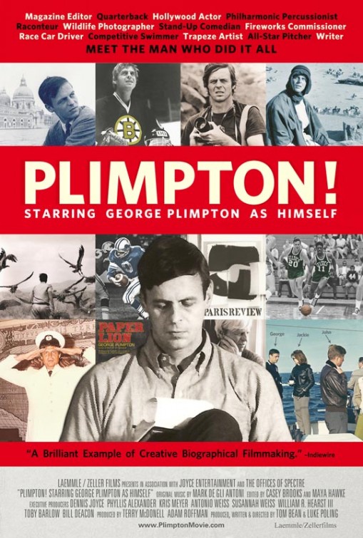 PLIMPTON! STARRING GEORGE PLIMPTON AS HIMSELF – Michael J. Cinema